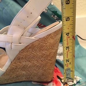 Jessica Simpson | Shoes | Jessica Simpson Julita White Platform Wedge ...